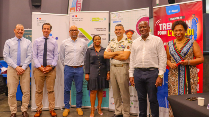 En Guadeloupe, mise en place de « Tremplin pour l’emploi GBH-RSMA-GRETA CFA » pour les métiers ...